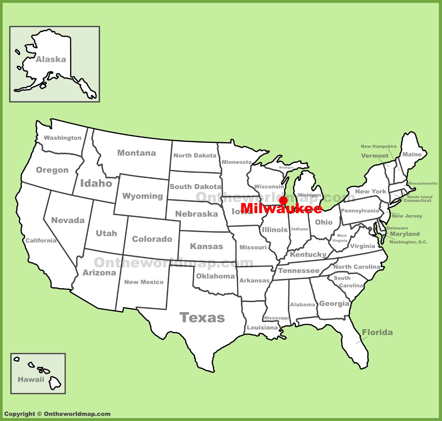Milwaukee On Us Map Zip Code Map Milwaukee On Us Map Zip Code Map