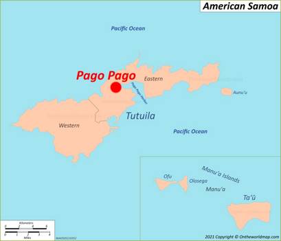 Pago Pago Map | American Samoa | Detailed Maps of Pago Pago