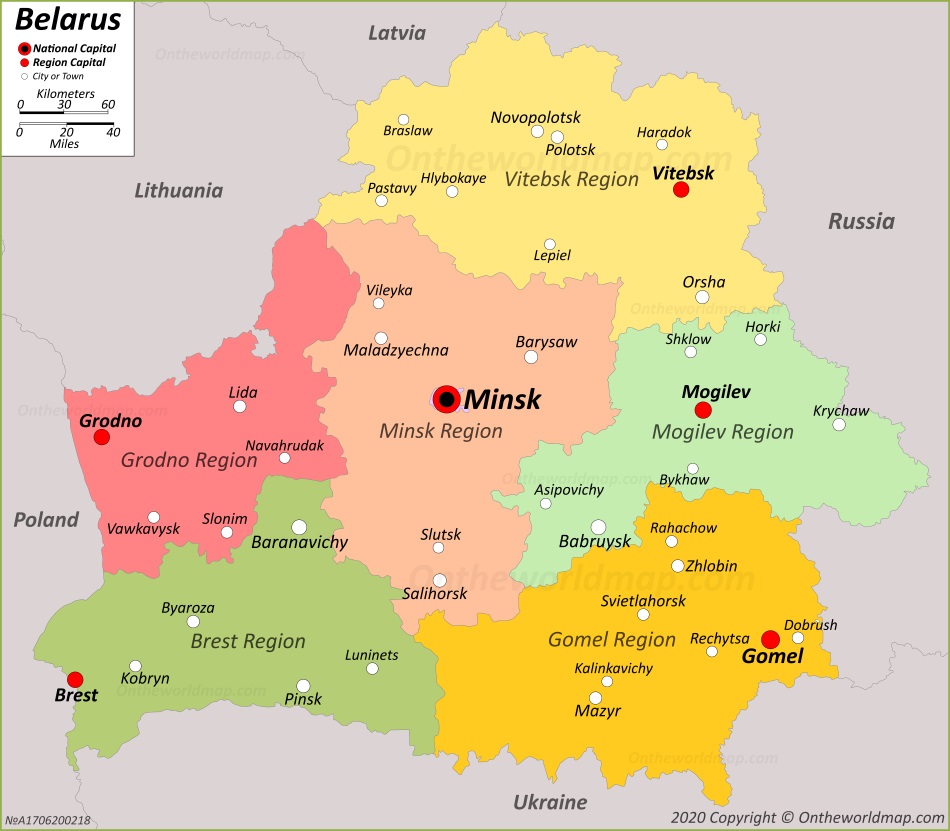 Belarus Map Detailed Maps Of Republic Of Belarus Belarus Map Detailed Maps Of Republic Of Belarus