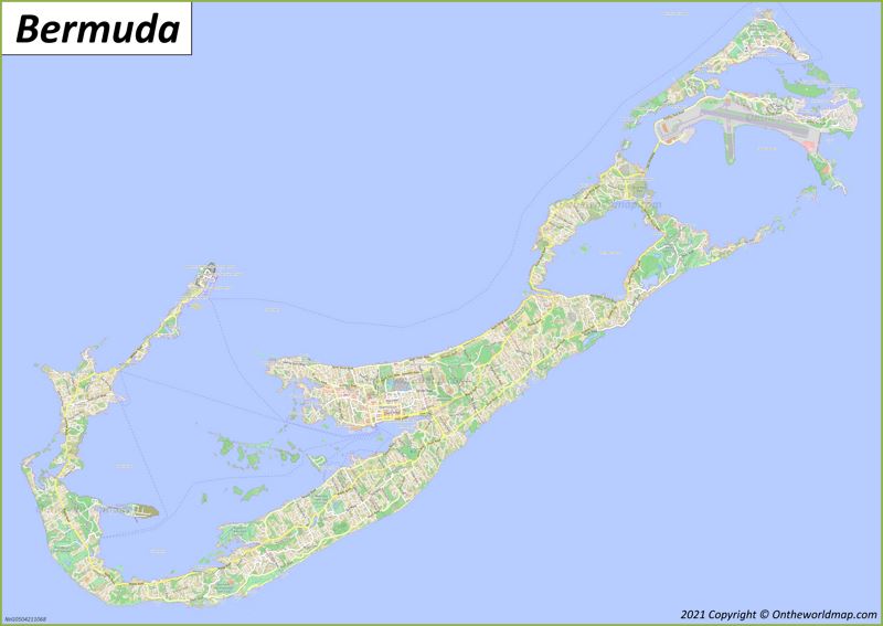 Bermuda Map | Detailed Maps of Bermuda