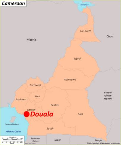 Douala Map | Cameroon | Detailed Maps of Douala