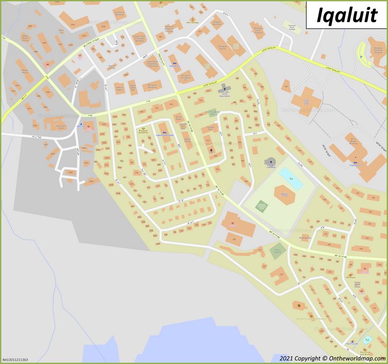 Iqaluit Map | Nunavut, Canada | Detailed Maps of Iqaluit