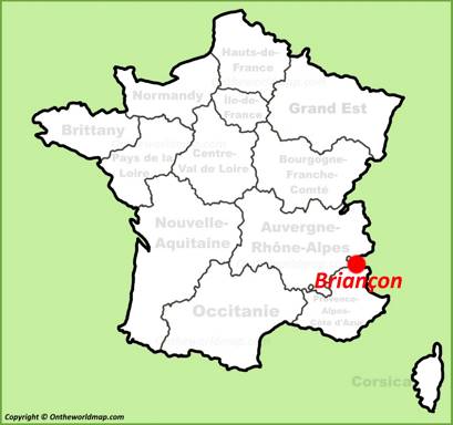 Briançon Map | France | Discover Briançon with Detailed Maps