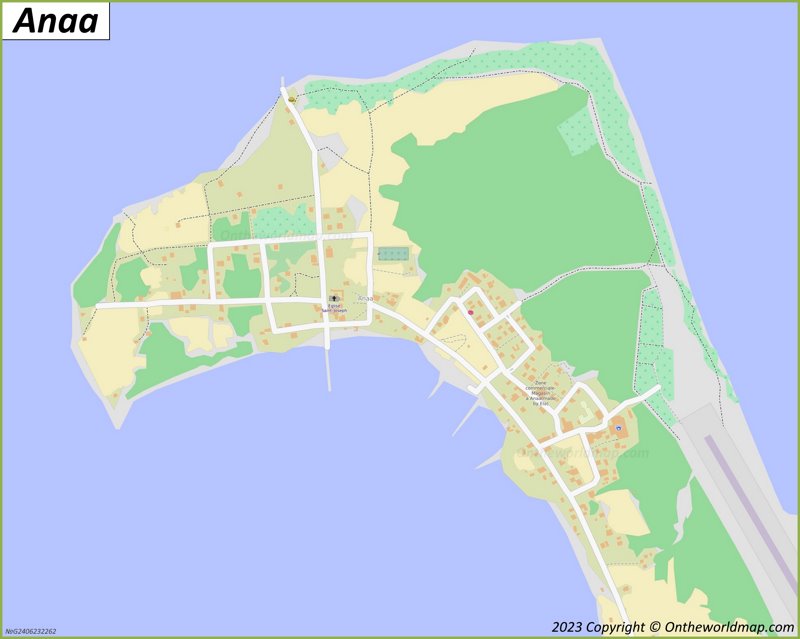 Anaa Map | French Polynesia | Detailed Maps of Anaa Island