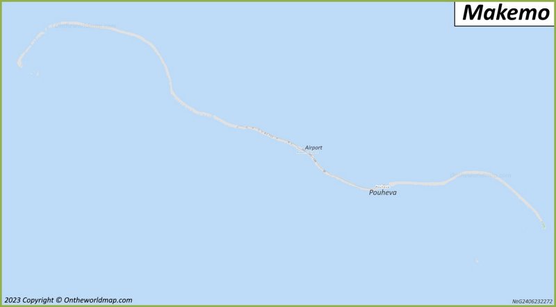 Makemo Map | French Polynesia | Detailed Maps of Makemo Island