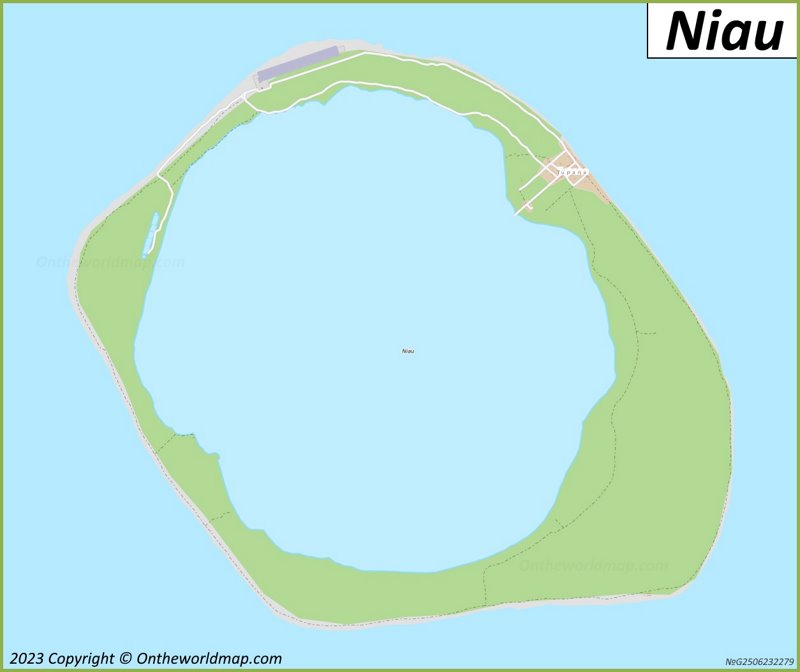 Niau Map | French Polynesia | Detailed Maps of Niau Island