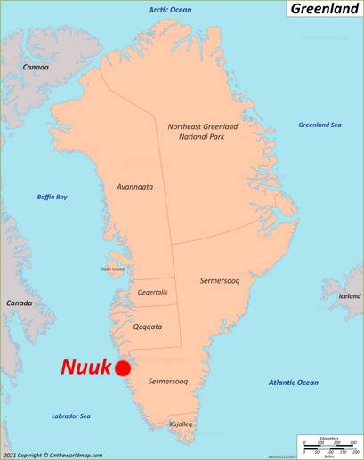 Nuuk Map