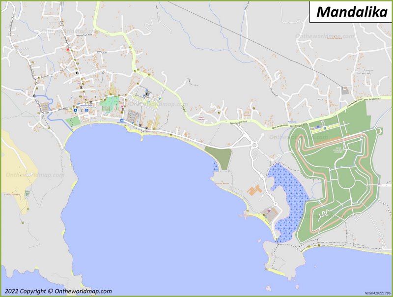 Mandalika Map | Indonesia | Discover Mandalika with Detailed Maps