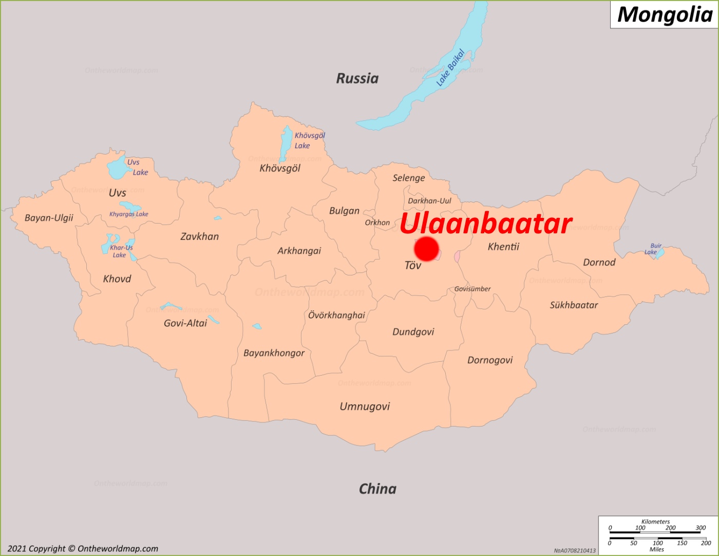 Ulaanbaatar Map Mongolia Detailed Maps Of Ulaanbaatar Ulan Bator 