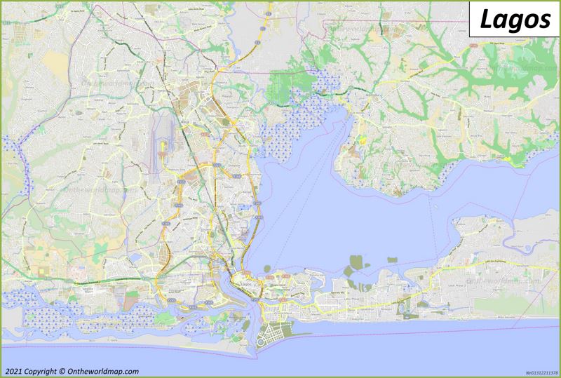 Lagos Map | Nigeria | Detailed Maps of Lagos