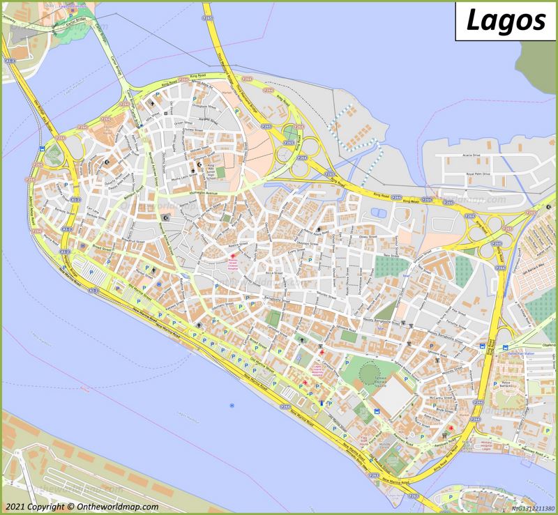 Lagos Map | Nigeria | Detailed Maps of Lagos