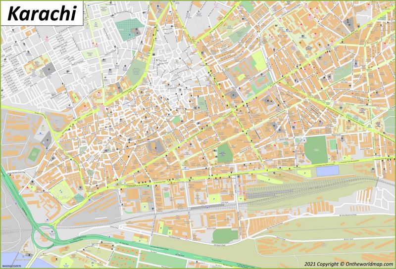 Karachi Map | Pakistan | Discover Karachi with Detailed Maps