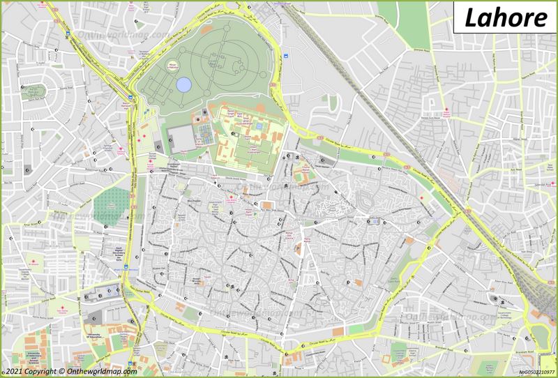 Lahore Map | Pakistan | Discover Lahore with Detailed Maps
