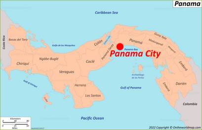 Panama City Map | Panama | Detailed Maps of Panama City