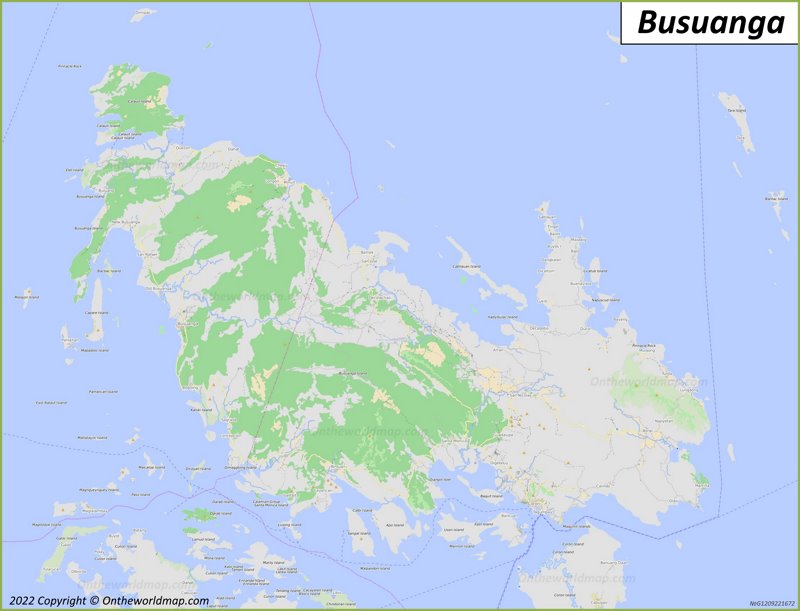 Busuanga Island Map | Philippines | Discover Busuanga Island with Detailed Maps