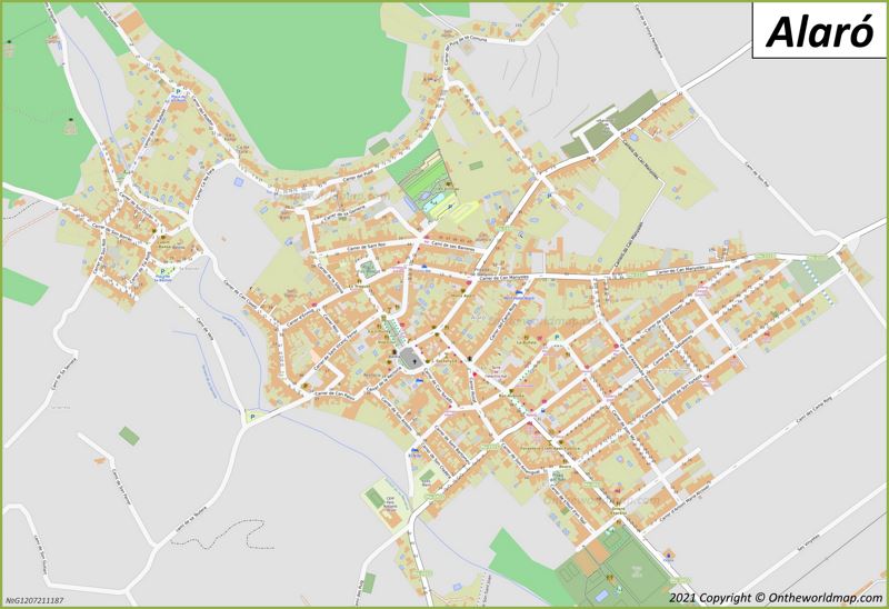 Alaró Map | Mallorca, Spain | Detailed Maps of Alaró