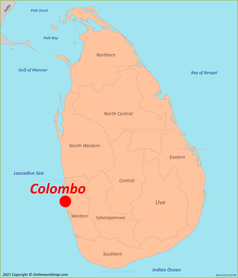 Colombo Map Sri Lanka Maps Of Colombo Colombo Map Sri Lanka Maps Of Colombo