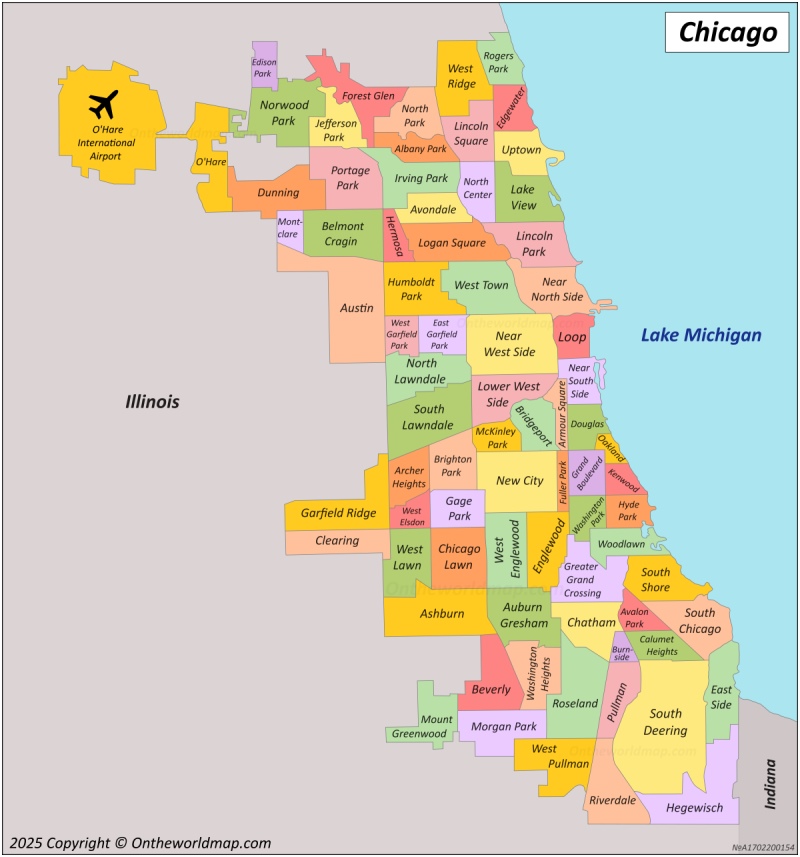 Chicago Neighborhood Map Gis Geography Hot Sex Picture