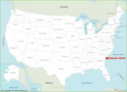 Kiawah Island Map | South Carolina, U.S. | Detailed Maps of Kiawah Island