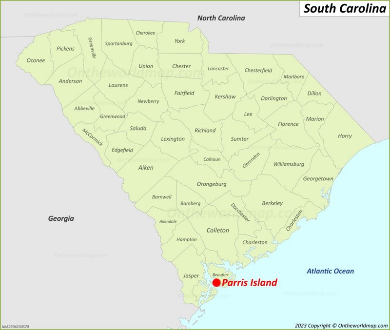 Parris Island Map | South Carolina, U.S. | Detailed Maps of Parris Island Parris Island Map | South Carolina, U.S. | Detailed Maps of Parris Island