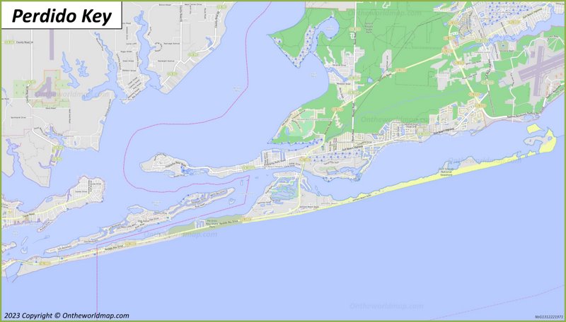 Perdido Key Map | Florida, U.S. | Detailed Maps of Perdido Key