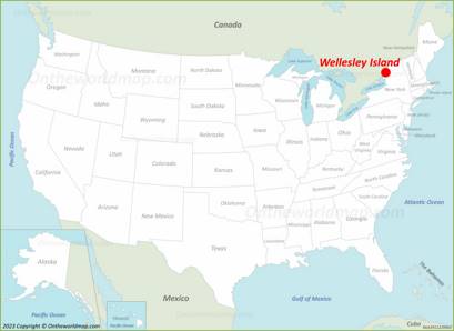 Wellesley Island Map | New York, U.S. | Detailed Maps of Wellesley Island